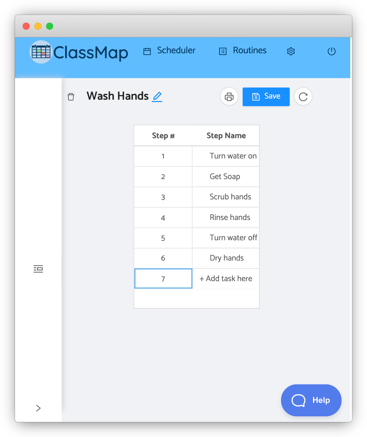 ClassMap - Create special education schedules